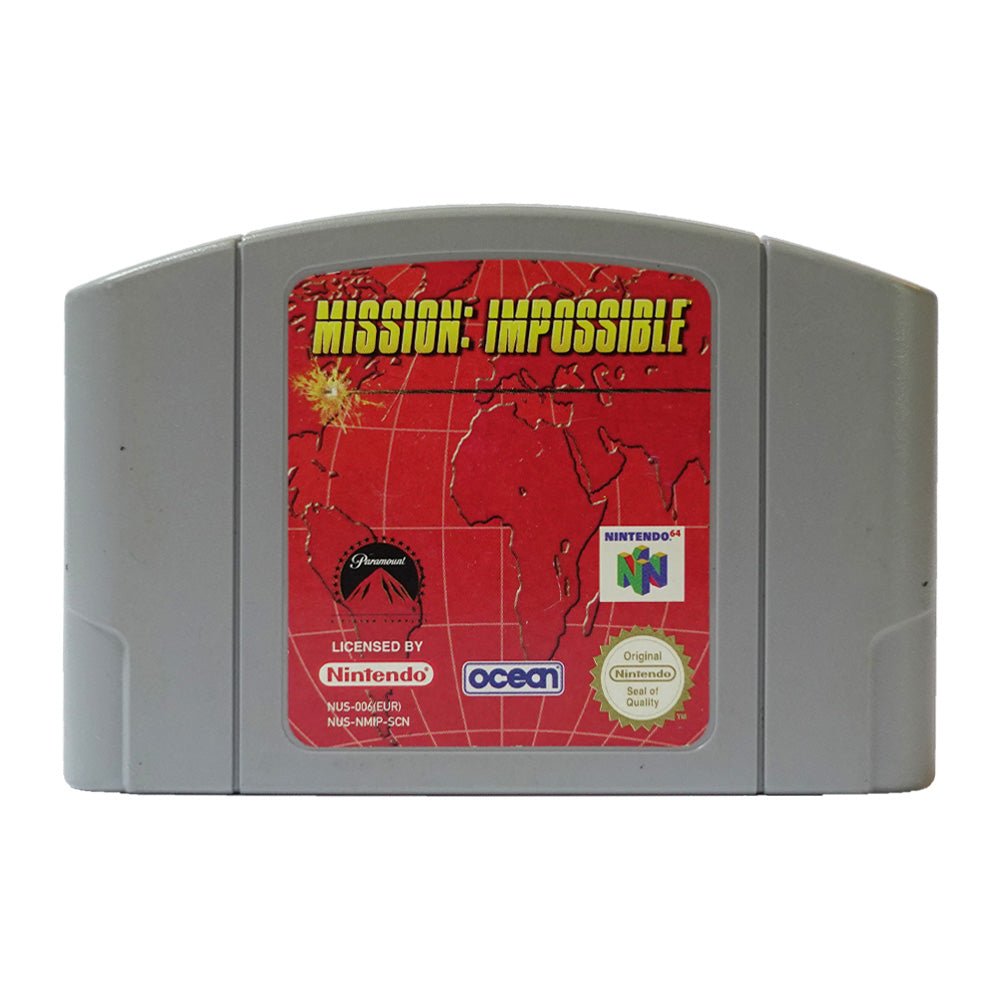 (Pre-Owned) Mission: Impossible - Nintendo 64 - ريترو – Store 974 Electronics WLL | ستور٩٧٤ ...