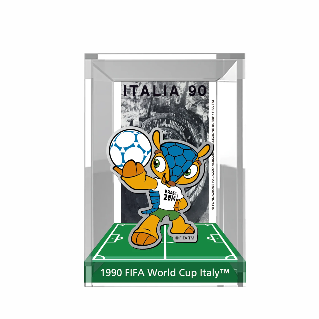 1990 FIFA World Cup Italy™ Mascot Pin in Display Box - مغناطيس ...