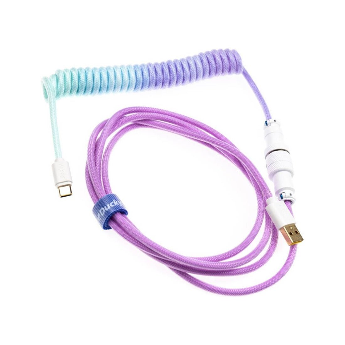 Ducky Gradient Premicord Custom Keyboard Cable - Azure - كابل ...