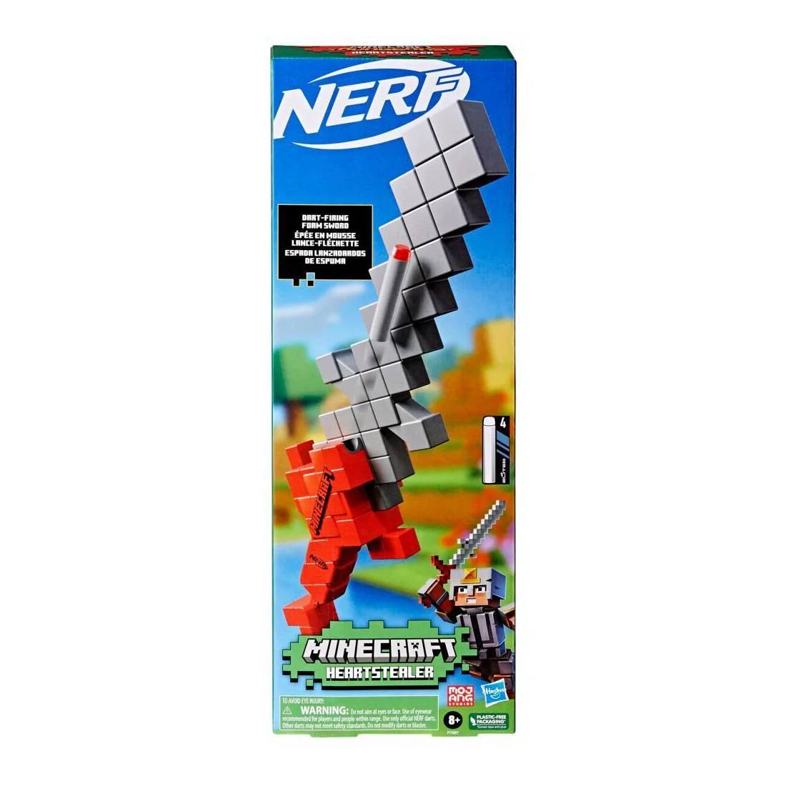 Minecraft Nerf Heartstealer Sword - ألعاب – Store 974 | ستور ٩٧٤