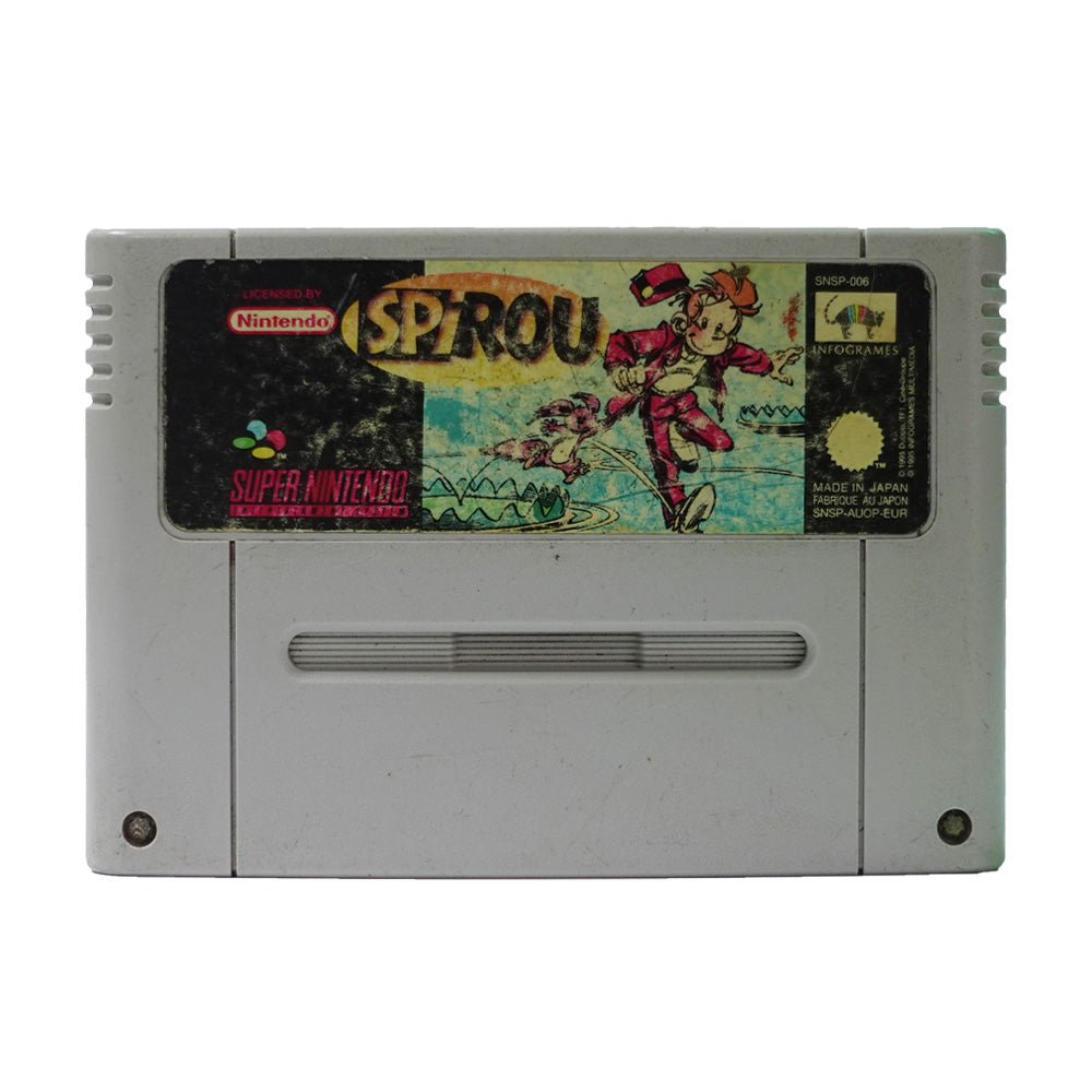 (Pre-Owned) Spirou - Super Nintendo Entertainment System - ريترو ...