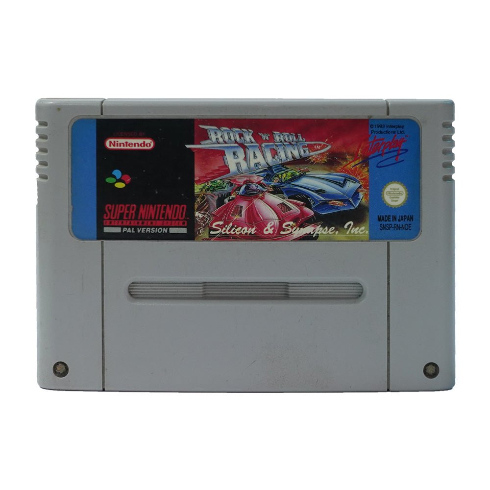 (Pre-Owned) Rock N Roll Racing - Super Nintendo Entertainment System ...