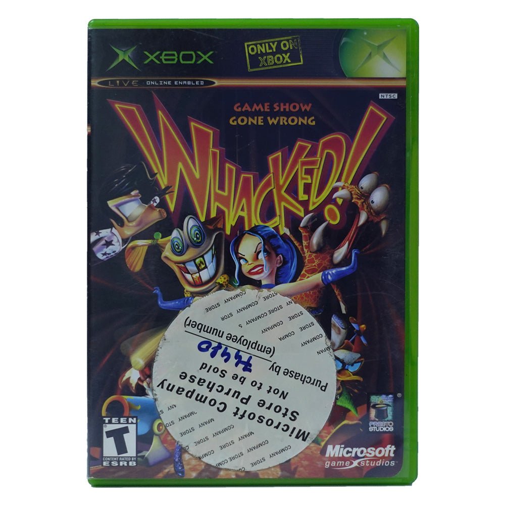 (Pre-Owned) Whacked! - Xbox - ريترو – Store 974 | ستور ٩٧٤