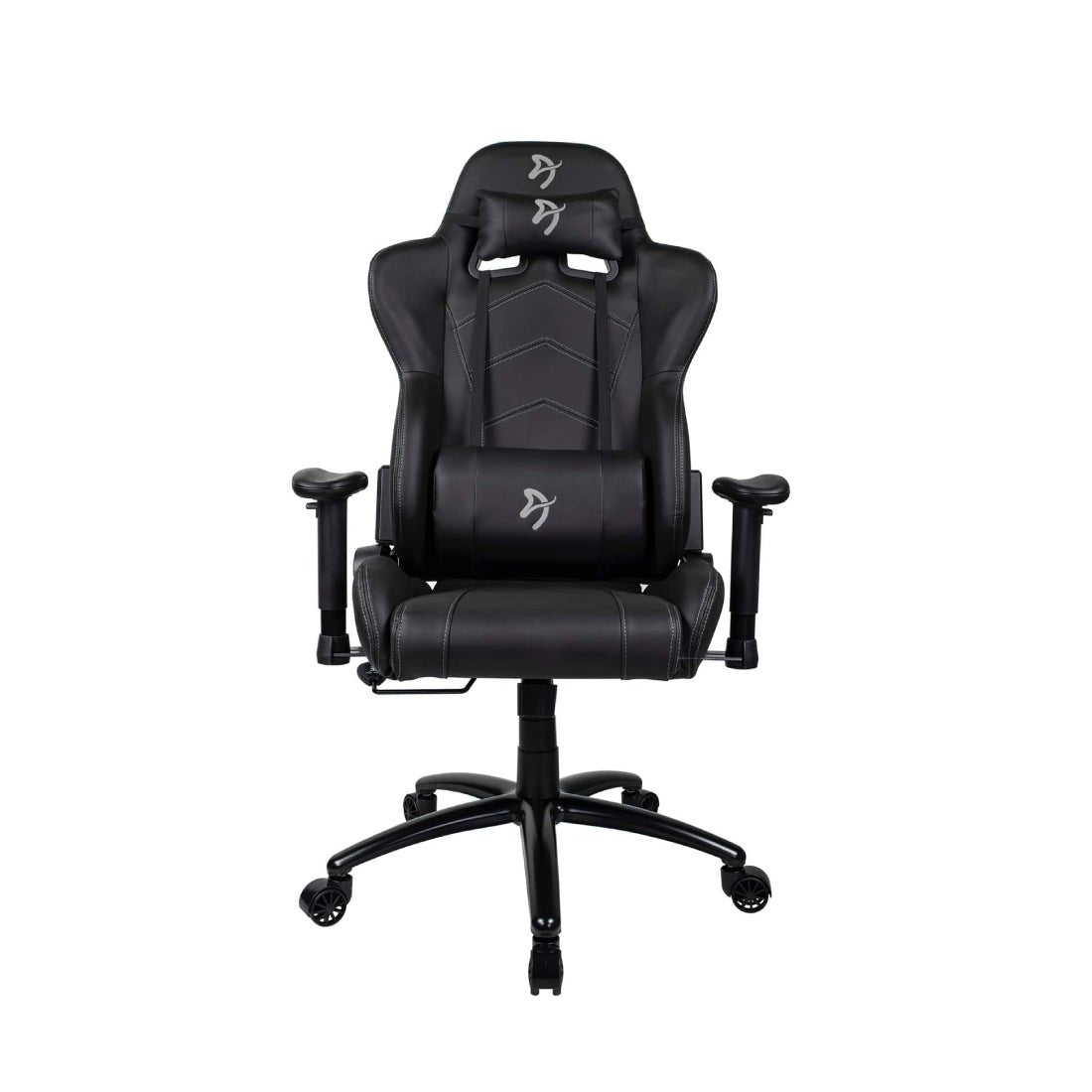 Arozzi Inizio PU Leather Gray Logo Gaming Chair - Black - كرسي – Store ...