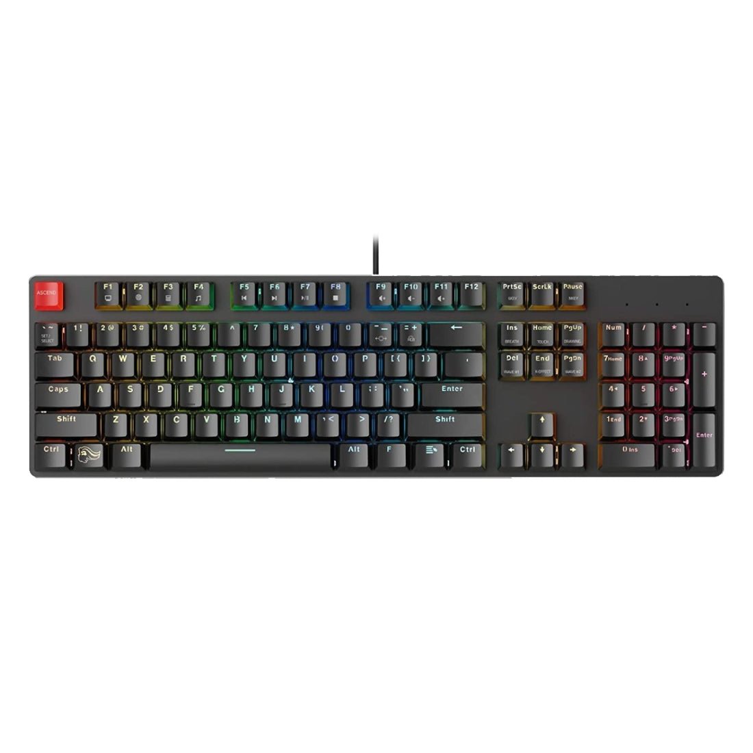 Glorious GMMK2 RGB Mechanical Full Size Wired Keyboard - Black - لوحة ...