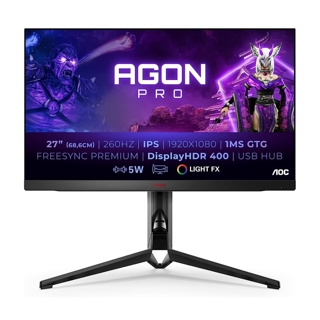 AOC Agon Pro AG74FZ 27" 260Hz FHD Flat Gaming Monitor - شاشة – Store ...