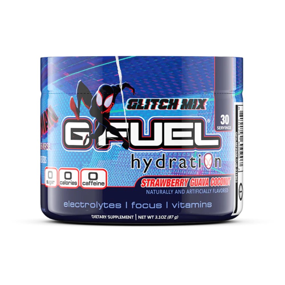 GFuel Energy Formula Spider-Man Across the Spider-Verse Glitch - Straw ...