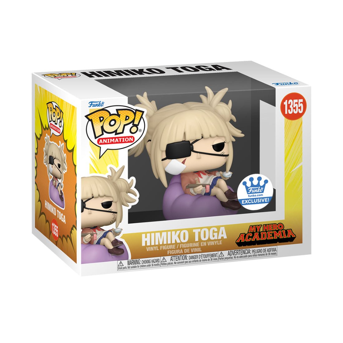 Funko Pop! Animation: My Hero Academia - Himiko Toga with Sushi (Exc ...