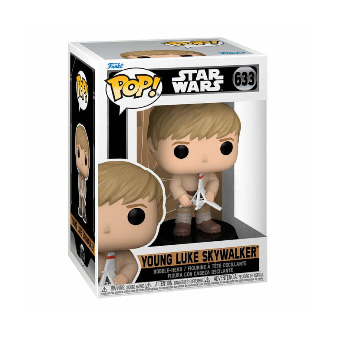 Funko Pop! Star Wars: Obi-Wan Kenobi S2 - Young Luke Skywalker #633 ...
