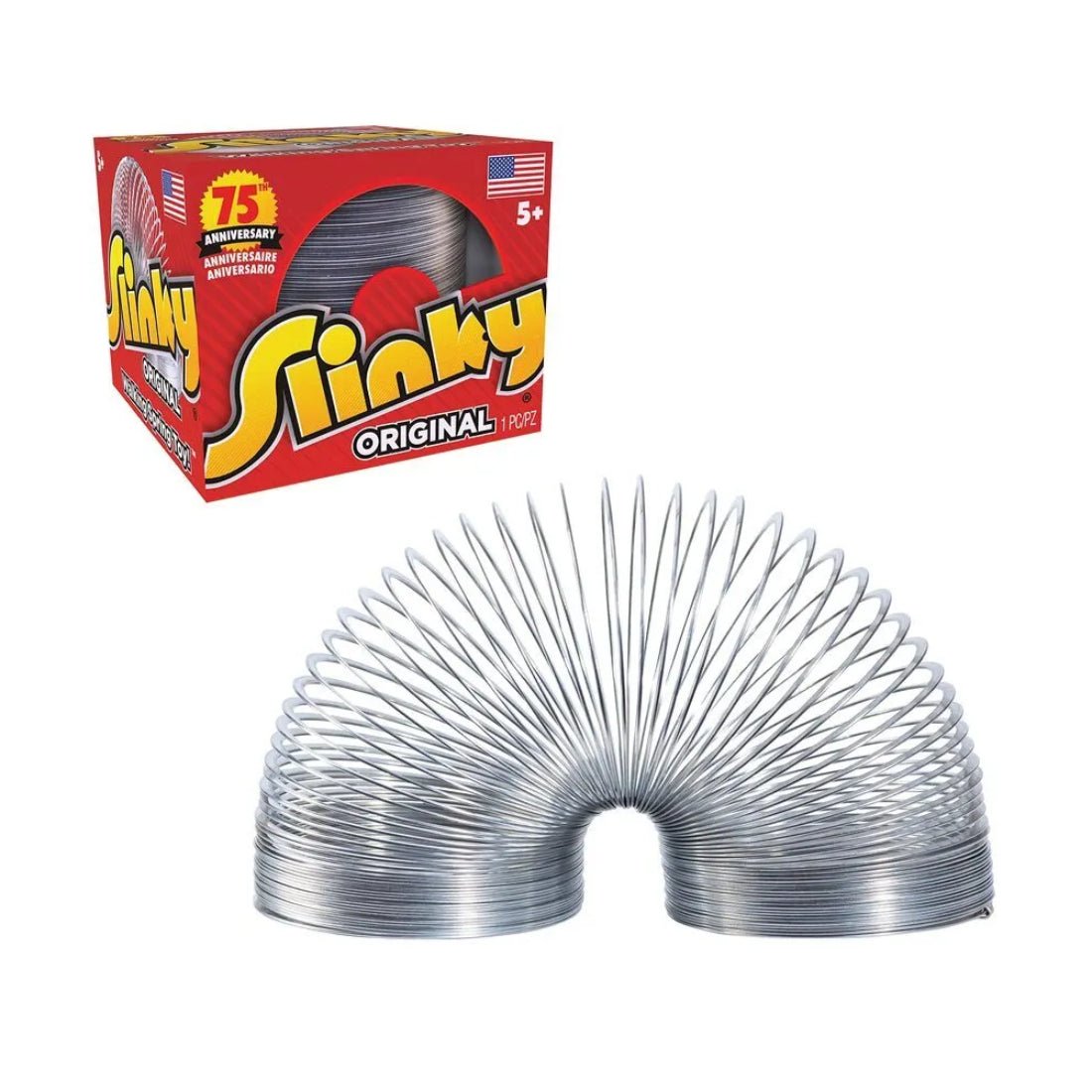 The Original Slinky Walking Spring Toy, Metal Slinky - لعبة – Store974 ...