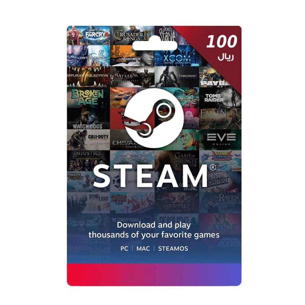 Steam Wallets QAR 100 – Store974 Electronics WLL | ستور٩٧٤ للالكترونيات ...