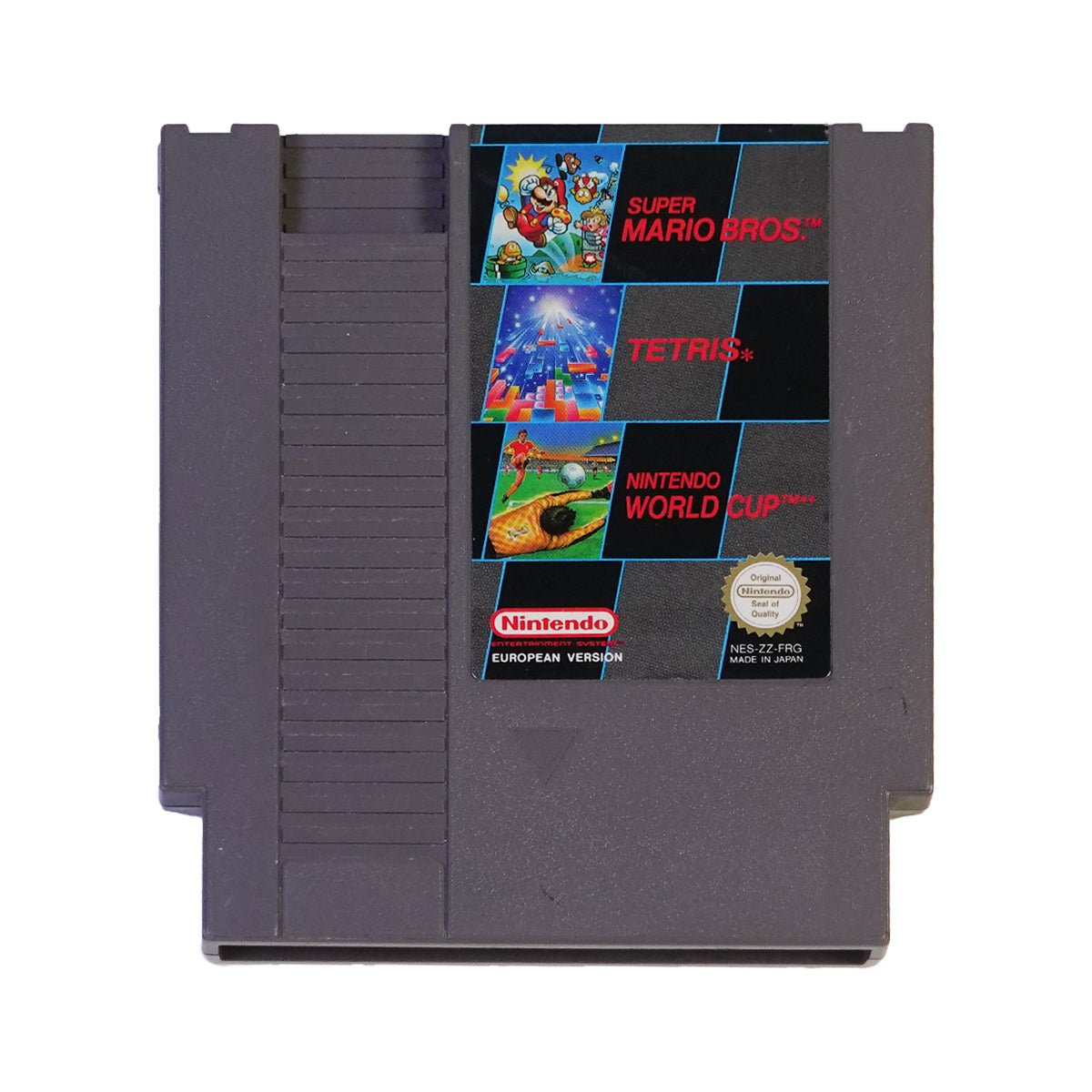 (Pre-Owned) Super Mario Bros, Tetris, Nintendo World Cup - NES Game ...