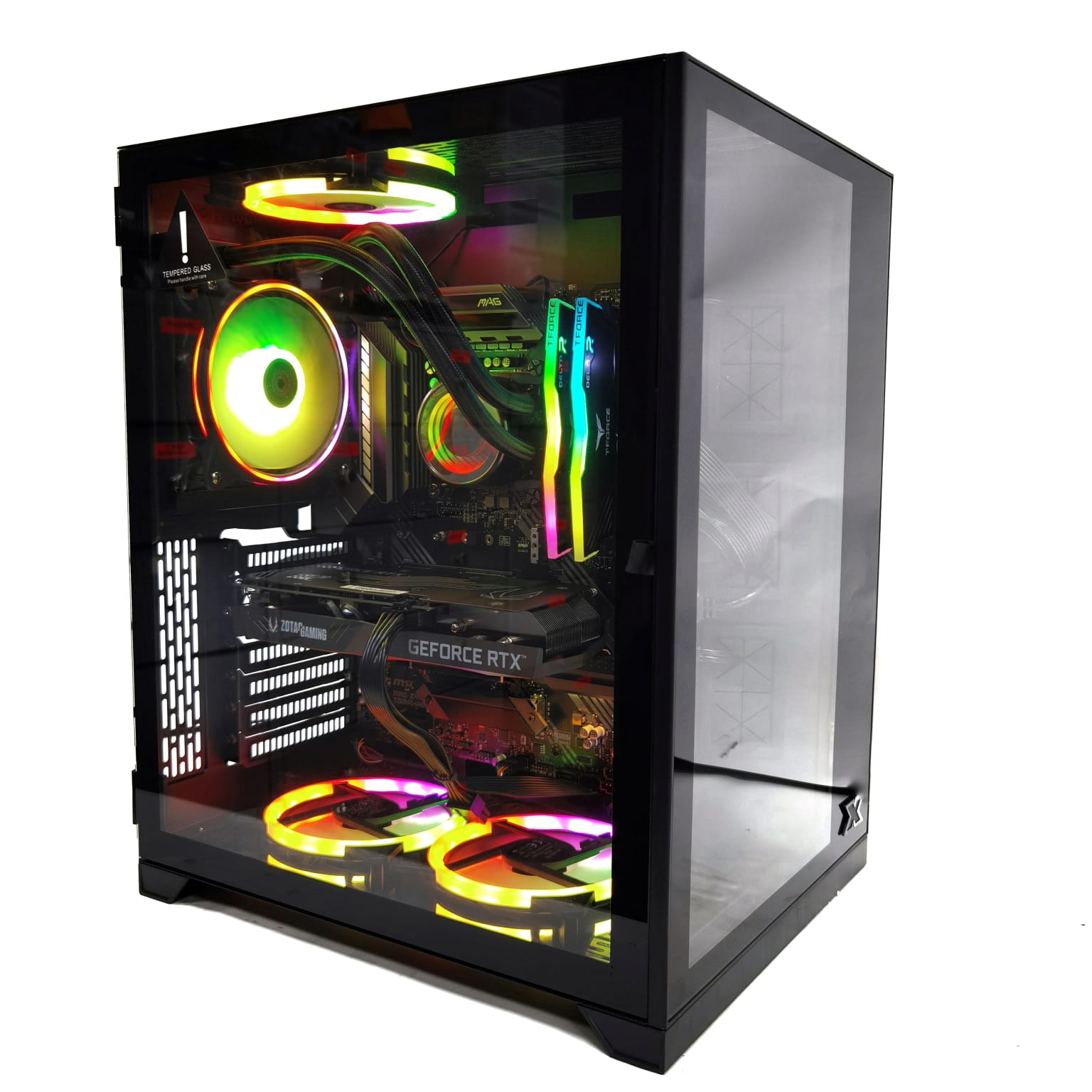 (Pre-Built) Gaming PC Intel i5-11600KF w/ Zotac Gaming RTX 3050 OC & X ...