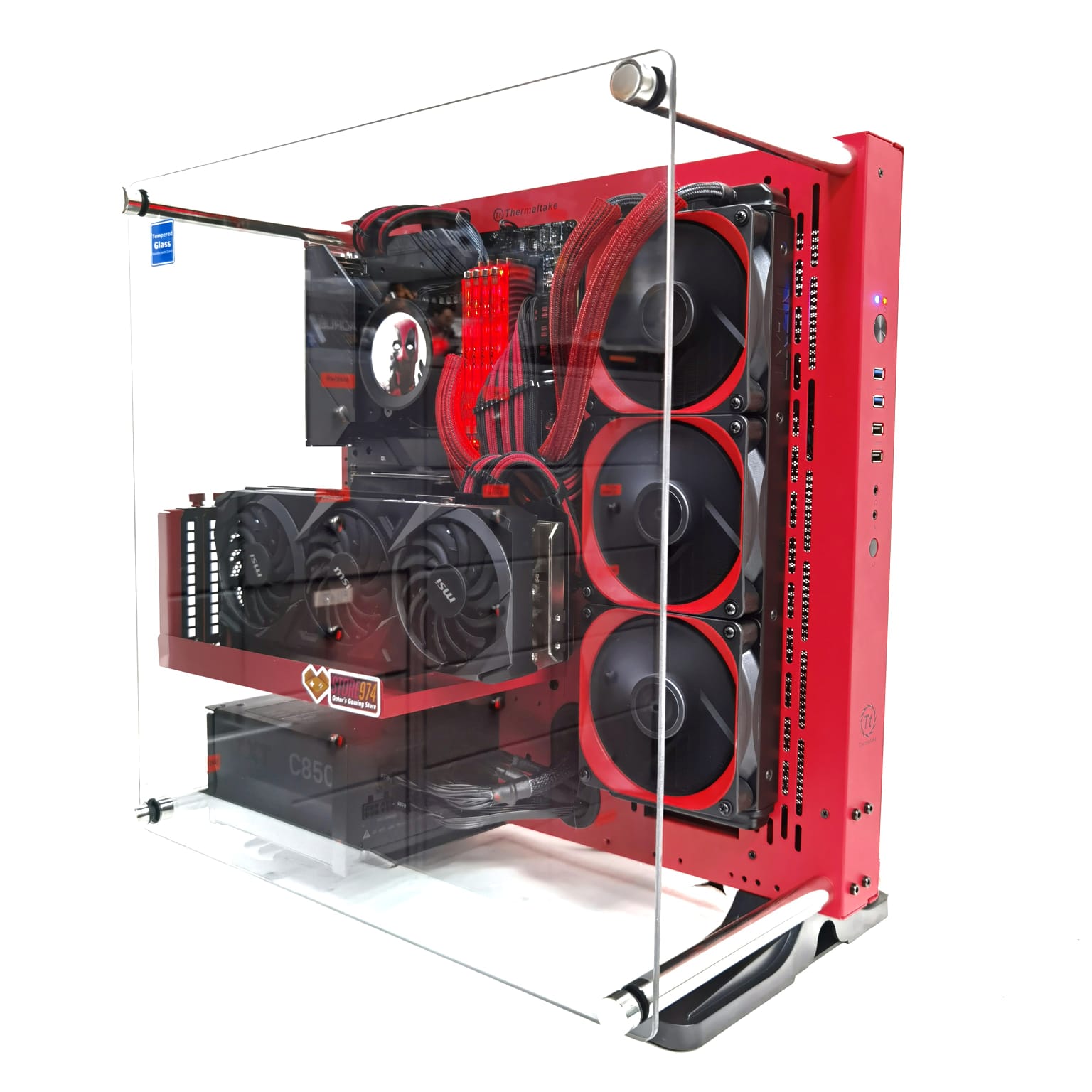 (Pre-Built) Deadpool Gaming PC Intel i9-12900KF w/ MSI RTX 3080Ti 3X O ...