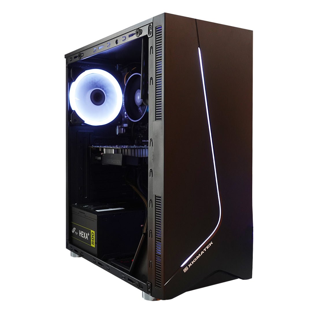 (Pre-Built) Gaming PC AMD Ryzen 3 4100 Renoir Zen 2 w/ Zotac GTX 1630 ...