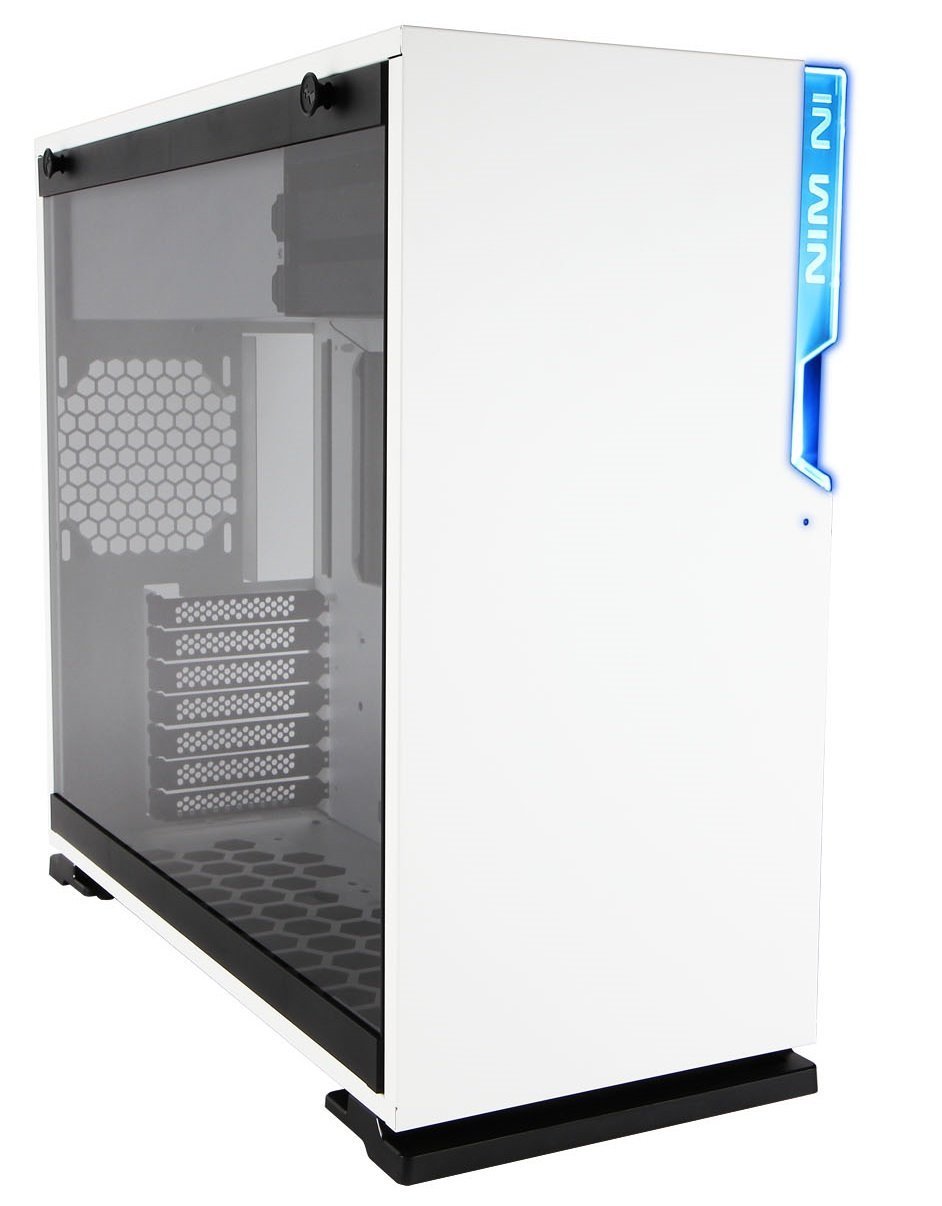 InWin 101 ATX Mid Tower Case - White - صندوق – Store 974 | ستور ٩٧٤