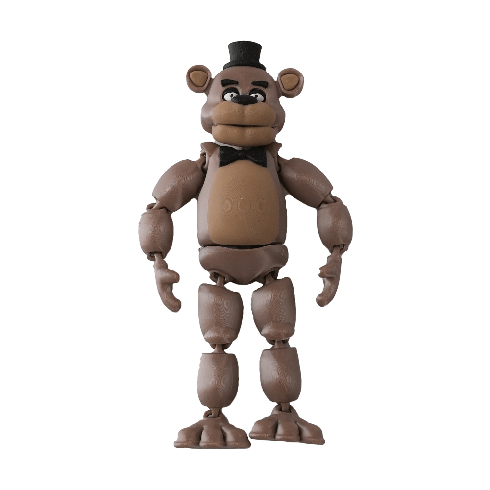 3D Station 3D Printed Freddy Fazbear - Brown - مجسم ثلاثي الأبعاد ...